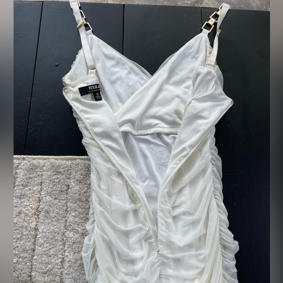 Hera Collection | Dresses | Hera Collection White Long Sheer Dress ...